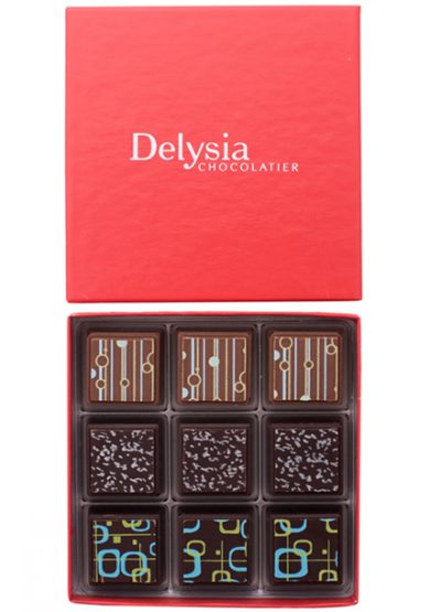 Salted collection chocolate truffles - Delysia Chocolatier